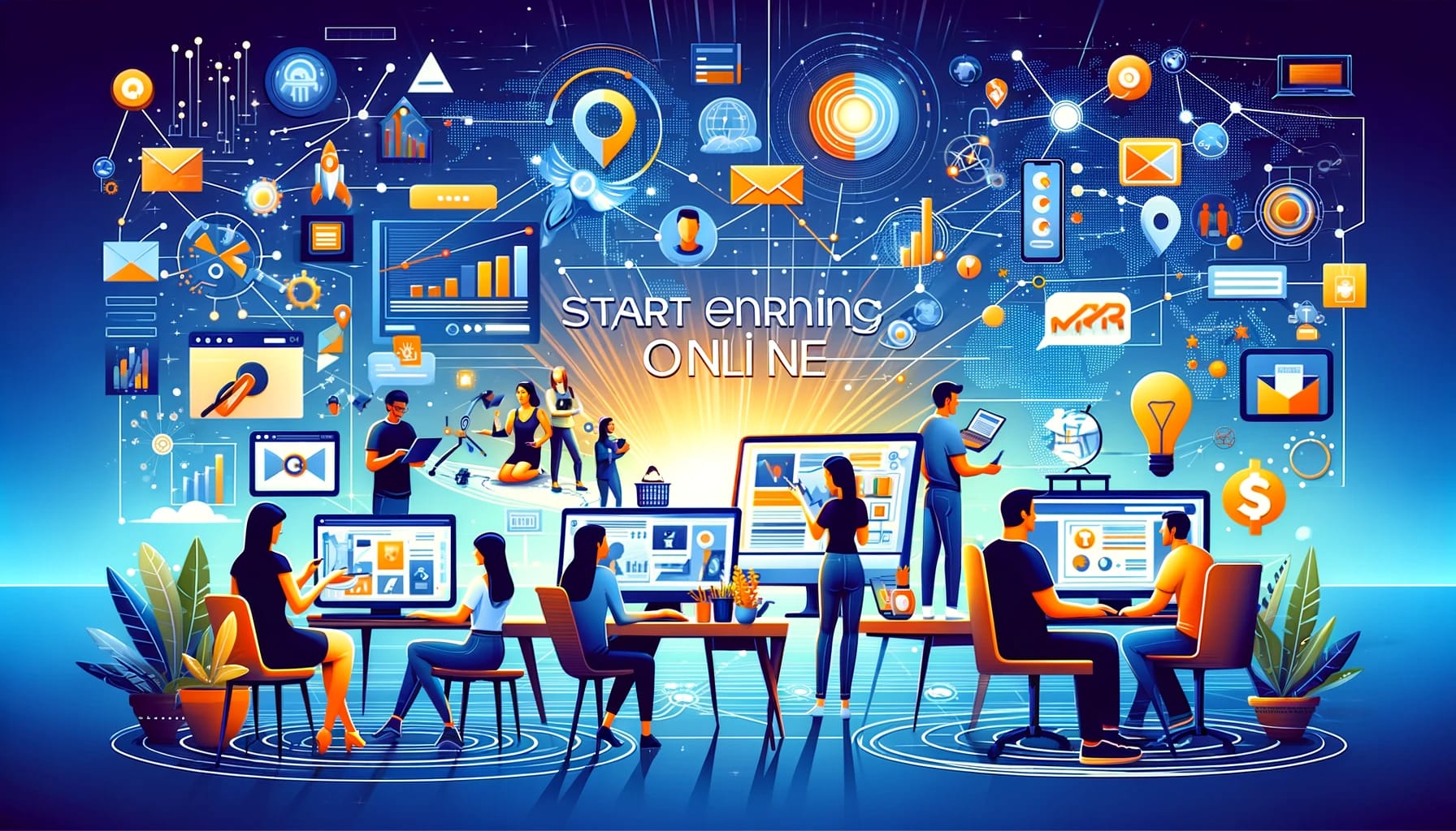 Start earning online | Earn
